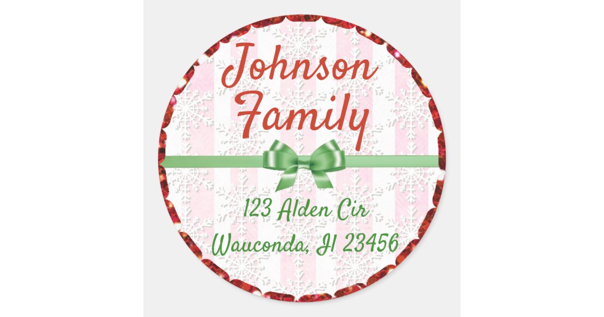 Personalized Name and Address Stickers | Zazzle