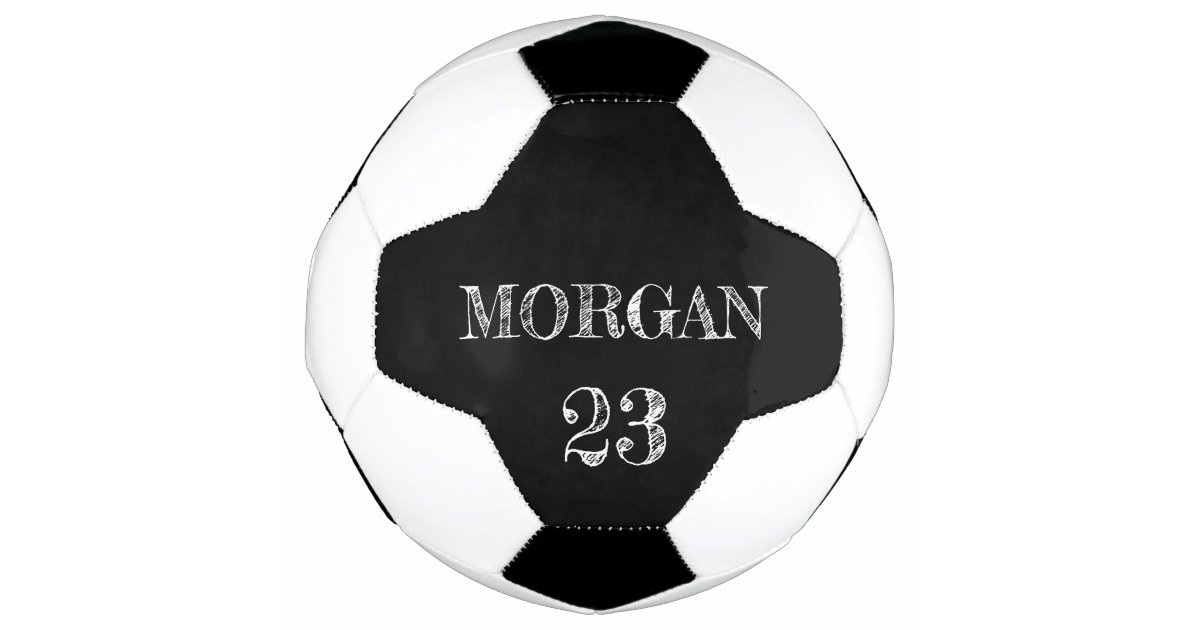 Personalized Name Ball Player Number | Zazzle