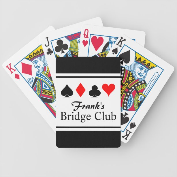 Bridge Playing Cards | Zazzle