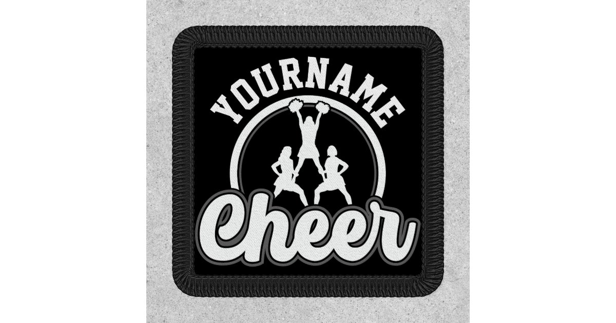 Personalized NAME Cheer Team Varsity Cheerleader Patch | Zazzle