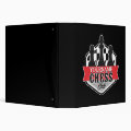 Personalized NAME Chess Player Club Checkmate 3 Ring Binder | Zazzle