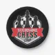 Personalized NAME Chess Player Club Checkmate Paper Plates | Zazzle