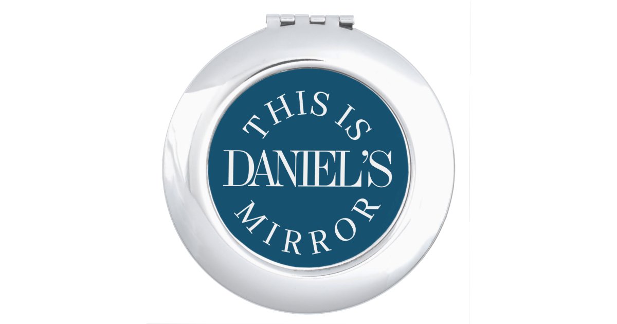 Personalized Name | Create Your Own Mirror | Zazzle