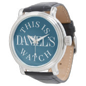 Personalized Name | Create Your Own Watch | Zazzle