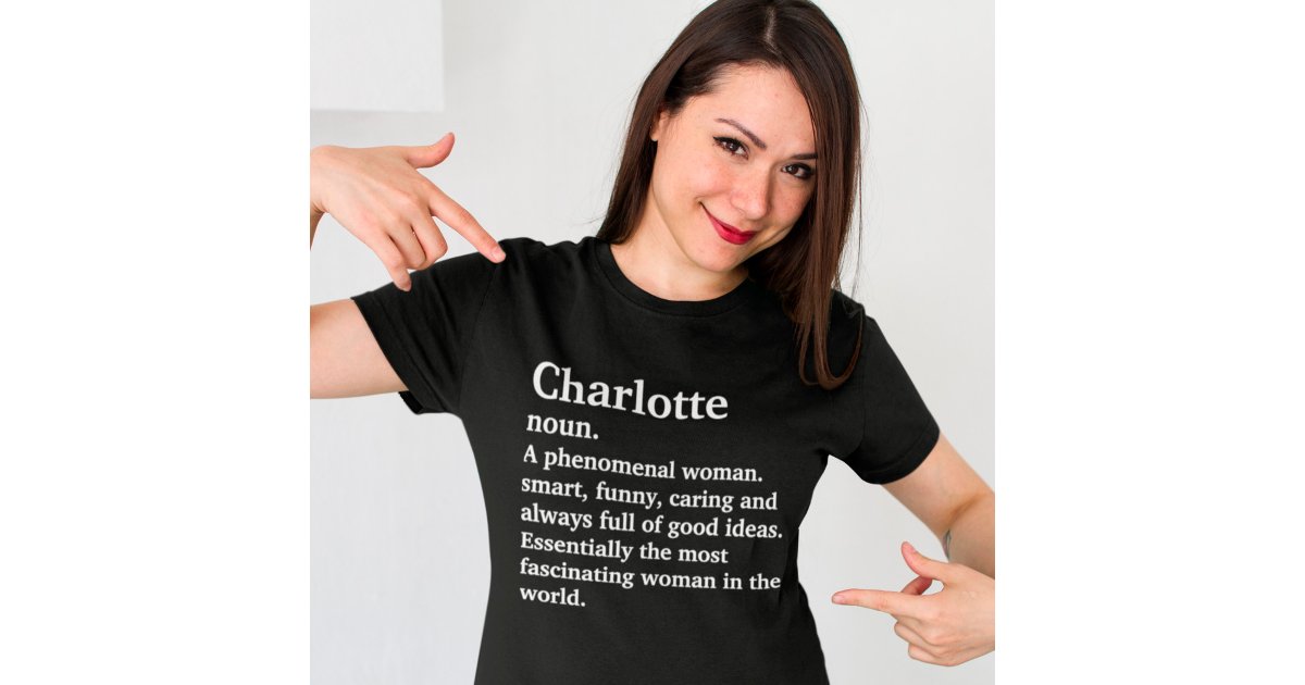 Personalized Name Custom Definition T-Shirt | Zazzle