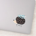 Personalized Name Cute Hedgehog Notebook Labels | Zazzle