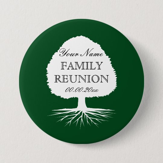 Personalized name family reunion party buttons | Zazzle.com