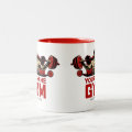 Personalized NAME Fitness Home GYM Weight Lifting Two-Tone Coffee Mug ...