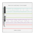 Personalized Name Handwriting Practice Whiteboard | Zazzle