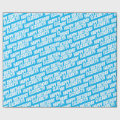 Personalized Name Happy Birthday Wrapping Paper | Zazzle