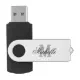 Personalized name monogram USB flash drive | Zazzle