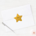Personalized Name Star Sticker | Zazzle
