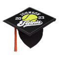 Personalized NAME Tennis Player Racket Ball Court Graduation Cap Topper ...