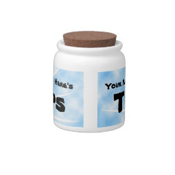 Personalized Name Tips Jar | Zazzle