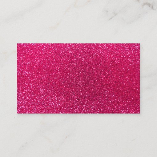 Personalized name turquoise damask pink glitter calling card | Zazzle