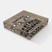 Personalized NAME Wild West Gun Revolver Saloon Paperweight | Zazzle