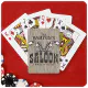 Personalized NAME Wild West Gun Revolver Saloon Poker Cards | Zazzle
