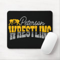 Personalized NAME Wrestling School Team Wrestler Mouse Pad | Zazzle