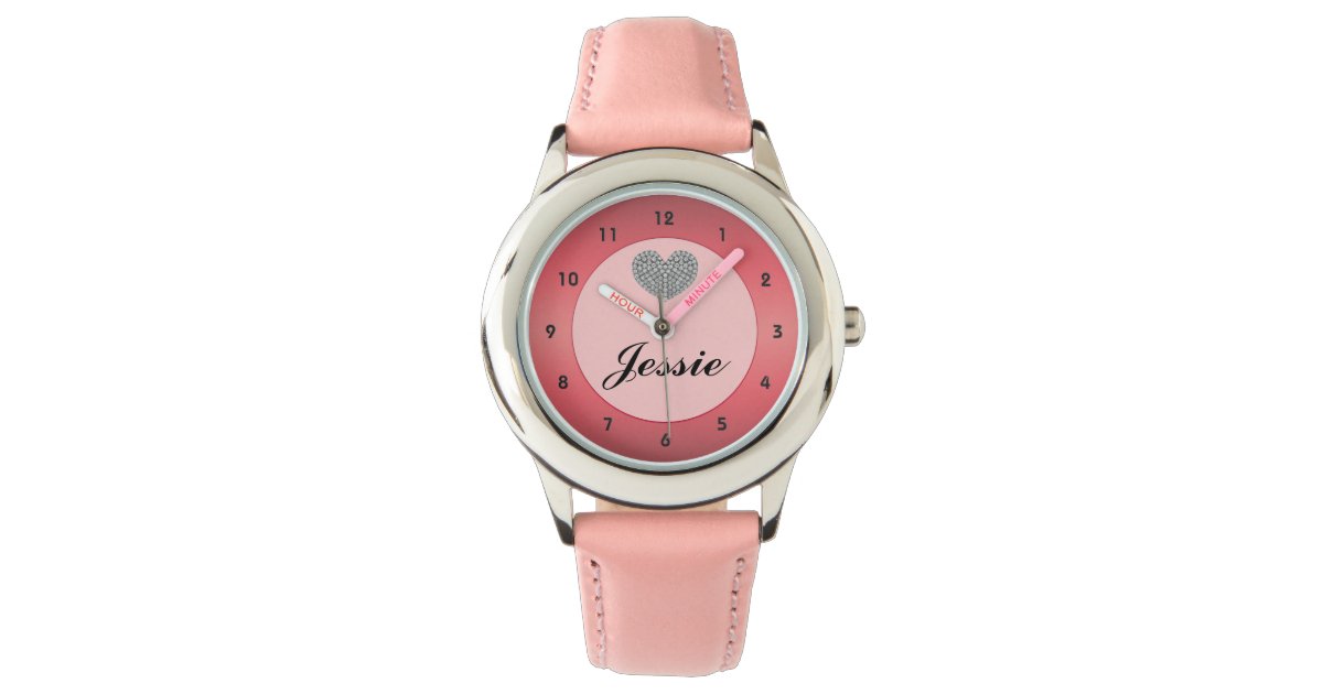 Personalized Name Wrist Watch | Zazzle