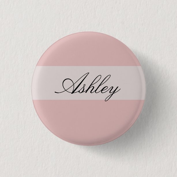 Name Tag Buttons & Pins - No Minimum Quantity | Zazzle