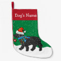 Personalized Naughty Christmas Labradoodle Small Christmas Stocking ...
