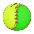 Personalized Neon Colored Baseball | Zazzle