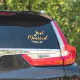 Personalized Newlywed Honeymoon Just Married Sticker | Zazzle