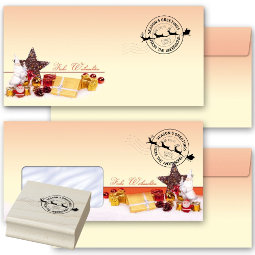 Personalized North Pole Family Mail Stamp | Zazzle