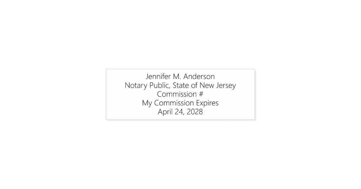 Personalized Notary Public Commission Expiration S Self-inking Stamp ...