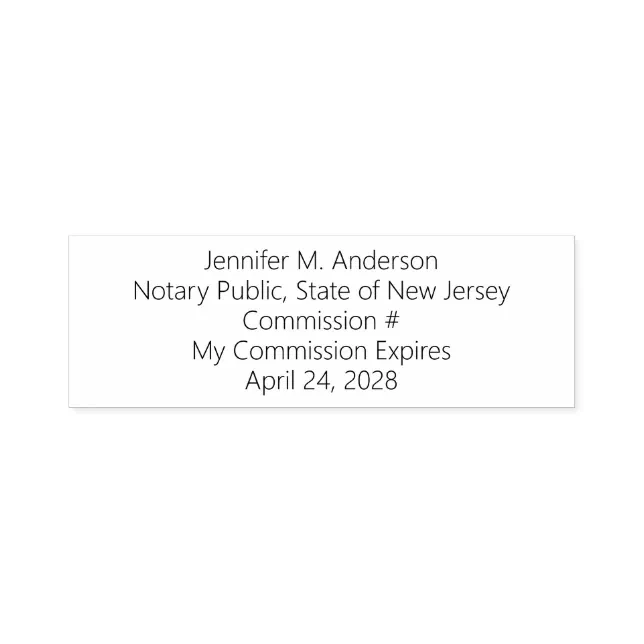 Personalized Notary Public Commission Expiration S Self-inking Stamp ...