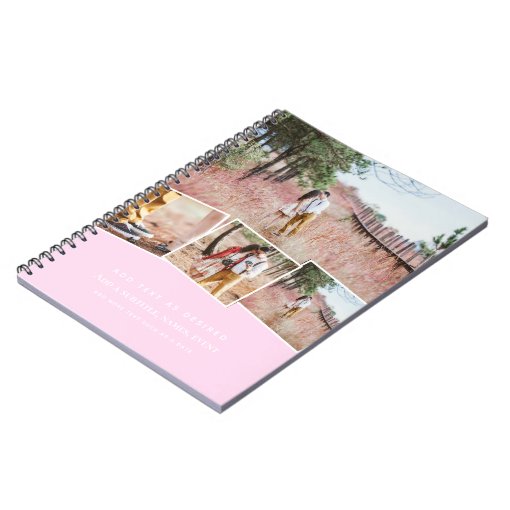 Personalized Note - Add Photos and Text Gift Idea Notebook | Zazzle