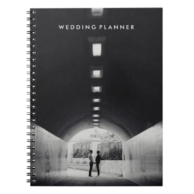 Personalized Notebook Wedding Planner Custom Photo | Zazzle