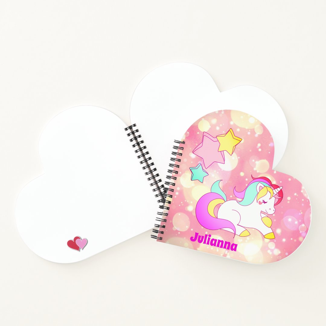 Personalized Notebooks for Kids, Girls | Zazzle