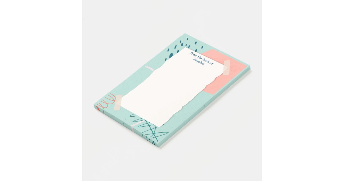 Personalized Notepad Post it | Zazzle