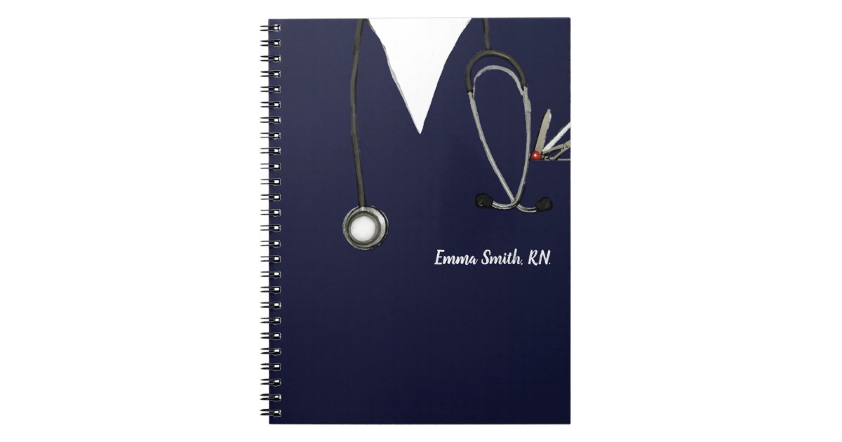 personalized nurse gift ideas notebook | Zazzle.com