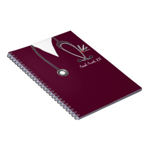 personalized nurse gift ideas notebook | Zazzle