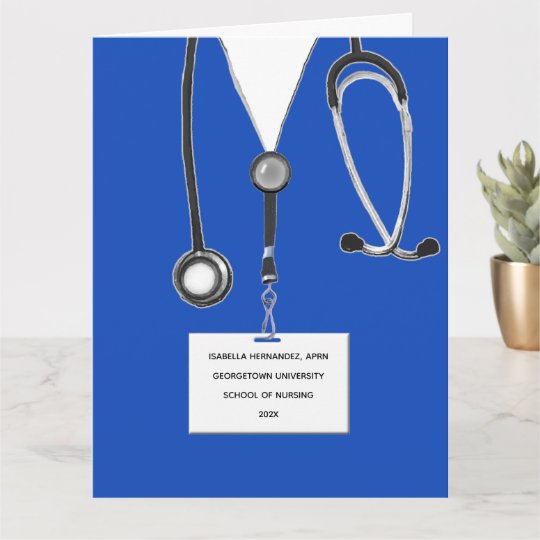 personalized nurse graduation card | Zazzle.com
