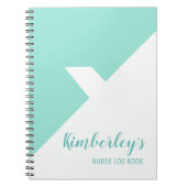 Personalized nurse log book | Zazzle