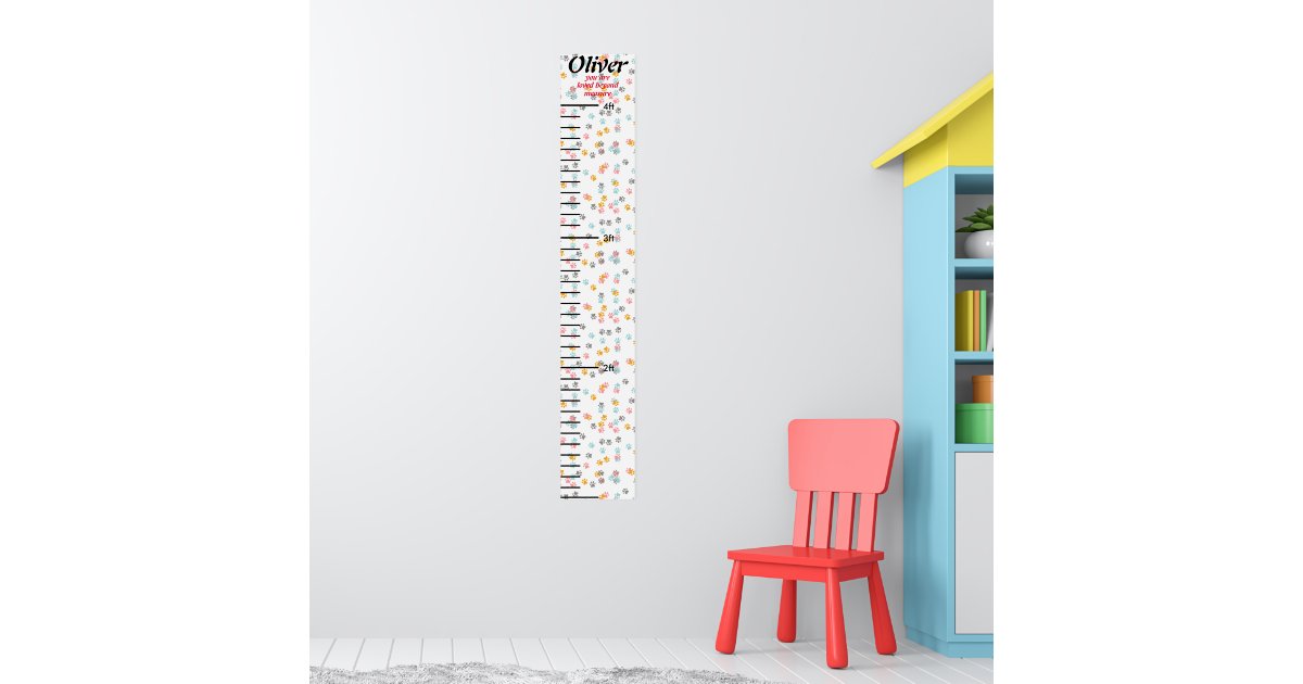 Personalized Nursery Ruler Growth Charts | Zazzle