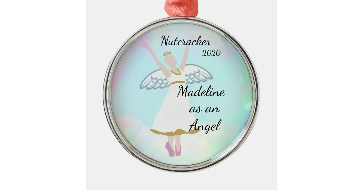 Personalized Nutcracker Ornament - Angel | Zazzle