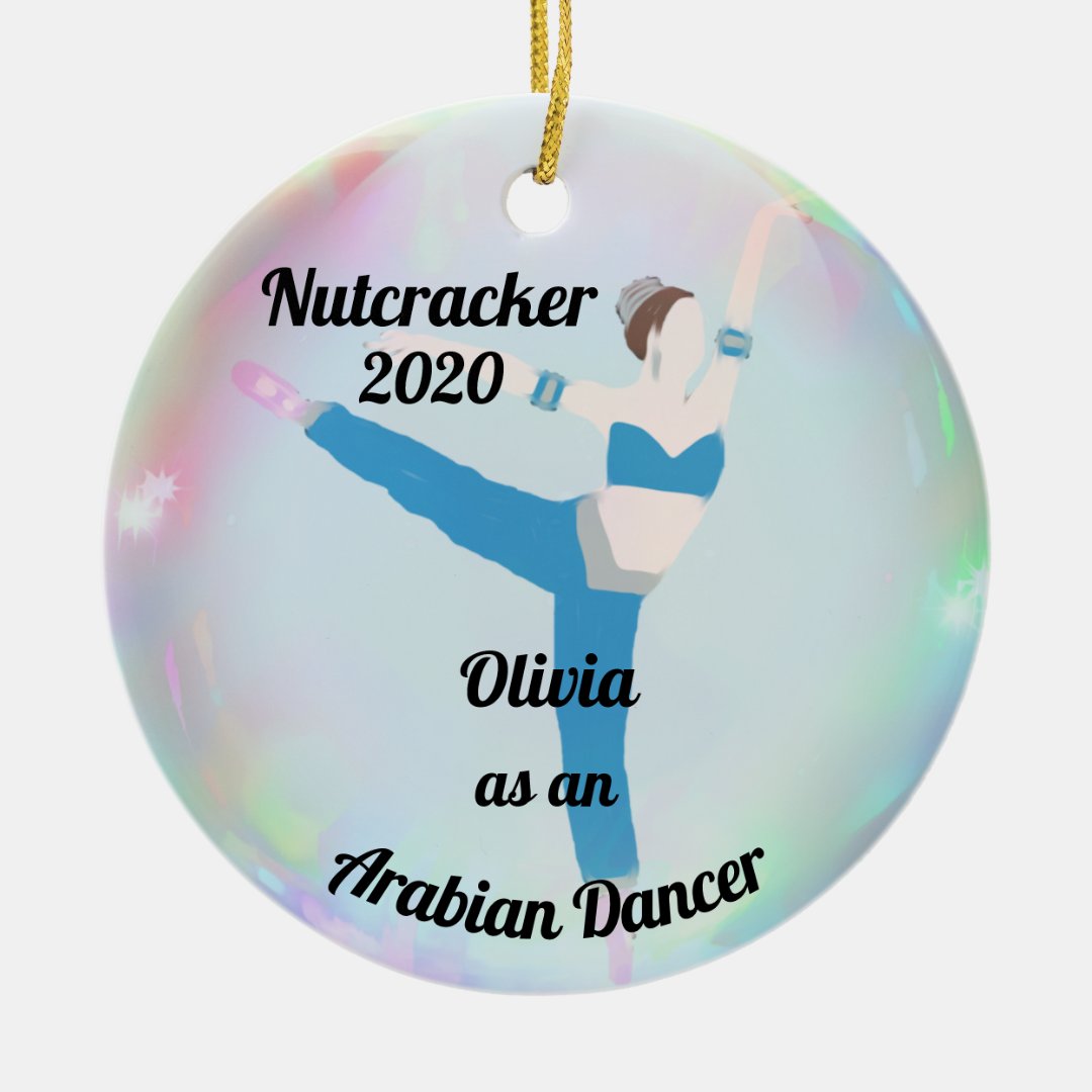 Personalized Nutcracker Ornament - Arabian Dancer | Zazzle