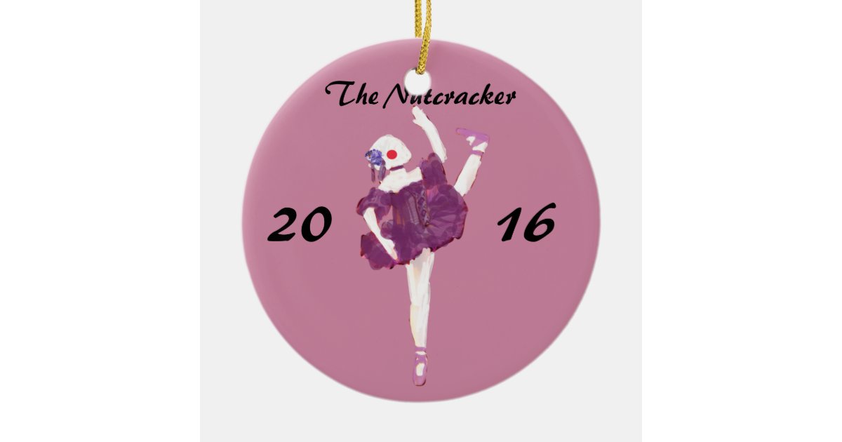 Personalized Nutcracker Ornament - Ballerina Doll | Zazzle