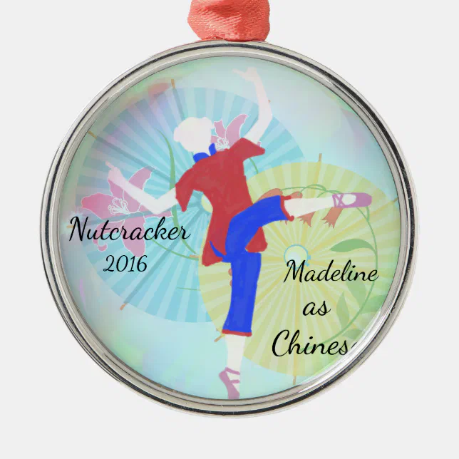 Personalized Nutcracker Ornament - Chinese dance | Zazzle