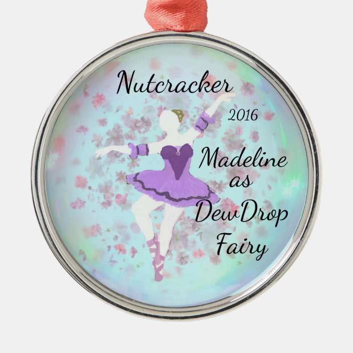 Personalized Nutcracker Ornament - Dew Drop Fairy | Zazzle.com
