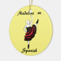 Personalized Nutcracker Ornament - Spanish Dancer | Zazzle