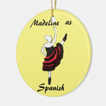 Personalized Nutcracker Ornament - Spanish Dancer | Zazzle