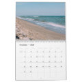 Personalized Ocean Waves Beach Scene Calendar | Zazzle