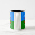 Personalized Official Romany gypsy travellers flag Two-Tone Coffee Mug ...