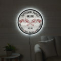 Personalized Old West Saloon Crossed Six Shooters LED Sign | Zazzle