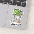 Personalized Oscar the Grouch Scram Sticker | Zazzle